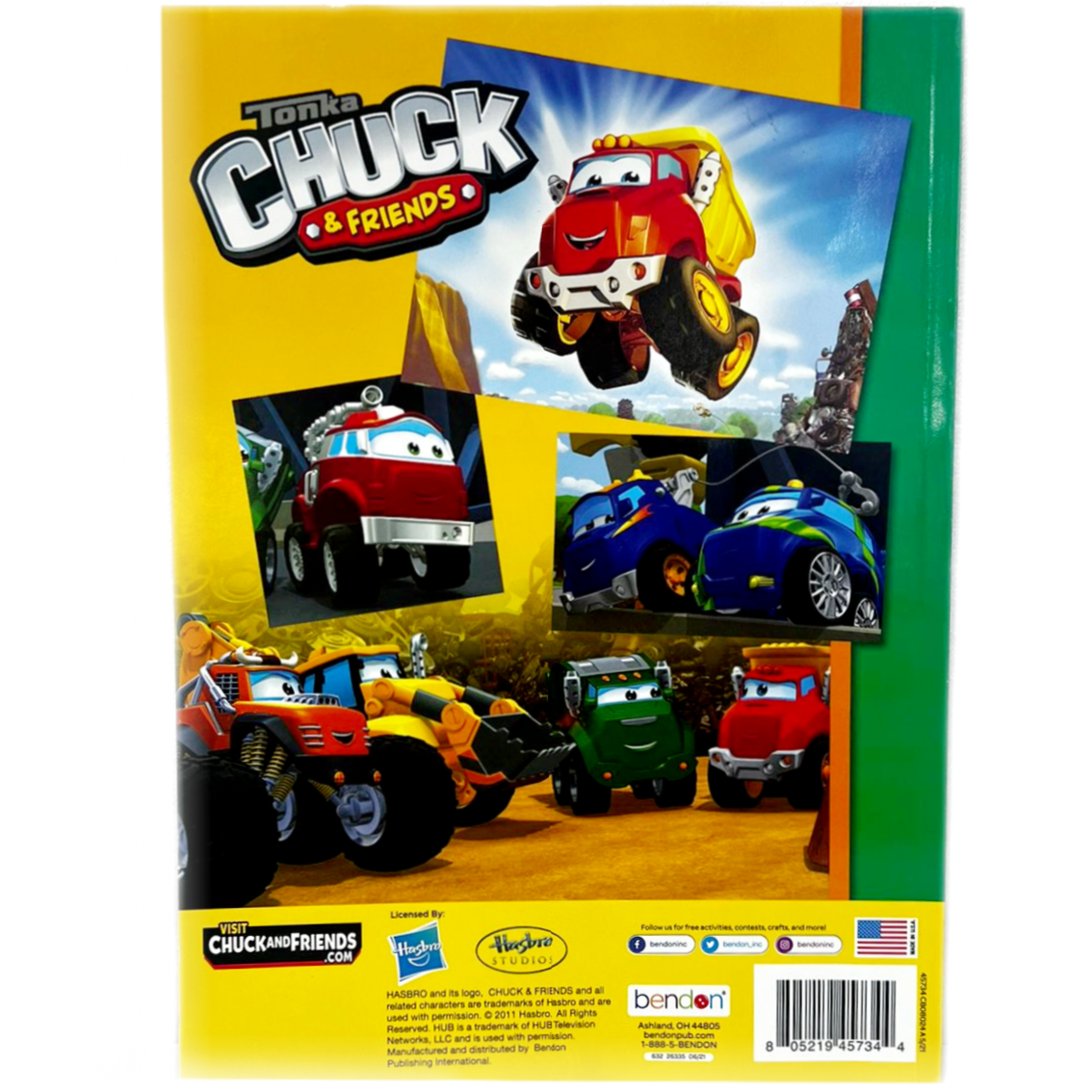 Tonka Chuck & Friends Jumbo Coloring & Activity Book - Pepe Ganga ...