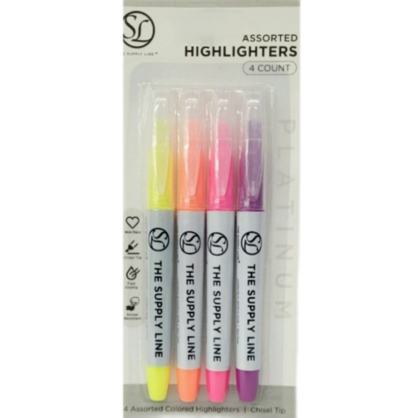 The Supply Line Assorted Colors Highlighters - Pepe Ganga Online ...