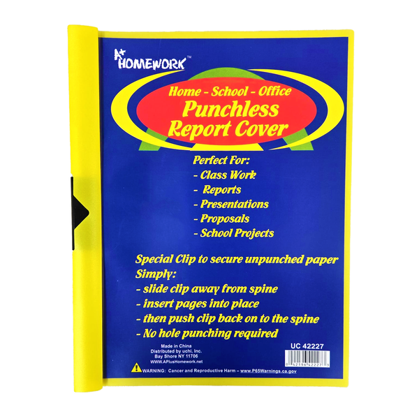 A+ Homework Two Punchless Report Cover - 2 x $1.00