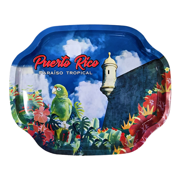 Puerto Rico - Rectangular Printed Serving Trays 15" - Pepe Ganga Online ...