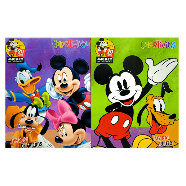 Disney Mickey Mouse - 2 x $2.98 Colortivity Activity Books - Pepe Ganga ...