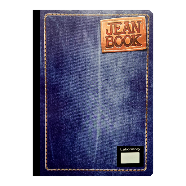 Jean Book - Blank Pages Laboratory Notebooks