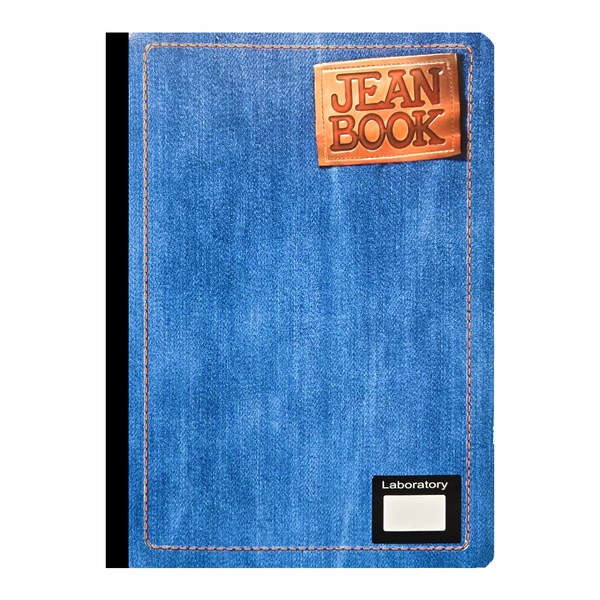 Jean Book - Blank Pages Laboratory Notebooks