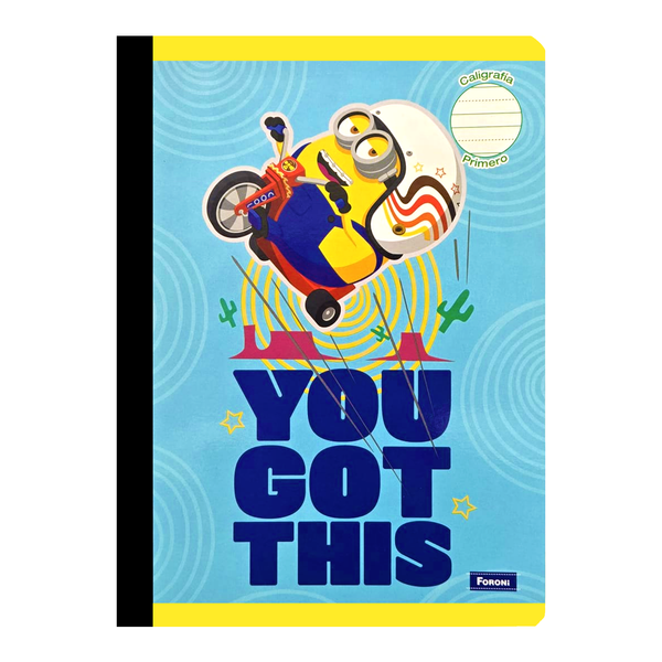 Foroni - Minions Calligraphy Notebooks - First - Pepe Ganga Online ...