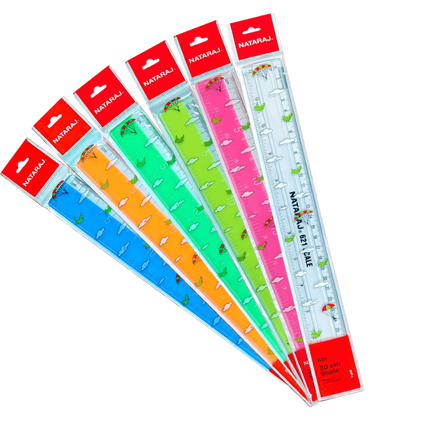 Nataraj 30cm Scale Plastic Ruler - Pepe Ganga Online | Everything for ...