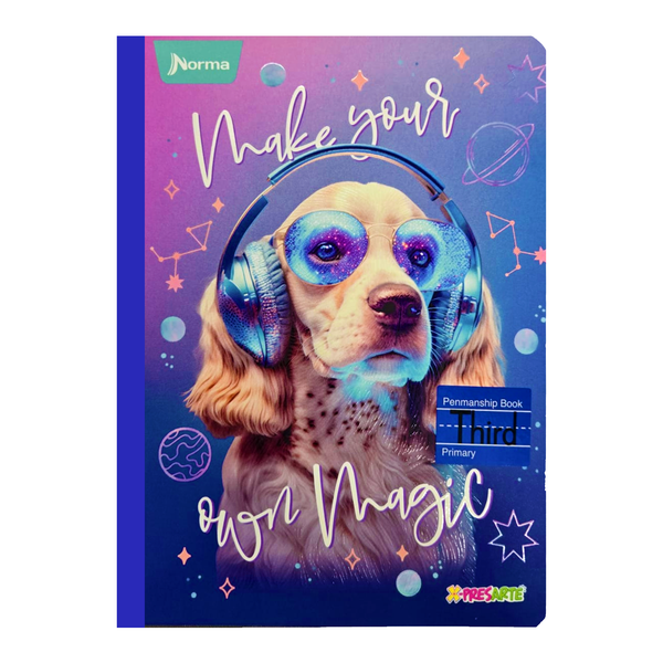 Norma Dogs & Cats Calligraphy Notebooks - Third Soft Cover