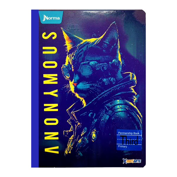 Norma Xpresarte Funky Animals Calligraphy Notebooks - Third - Pepe ...