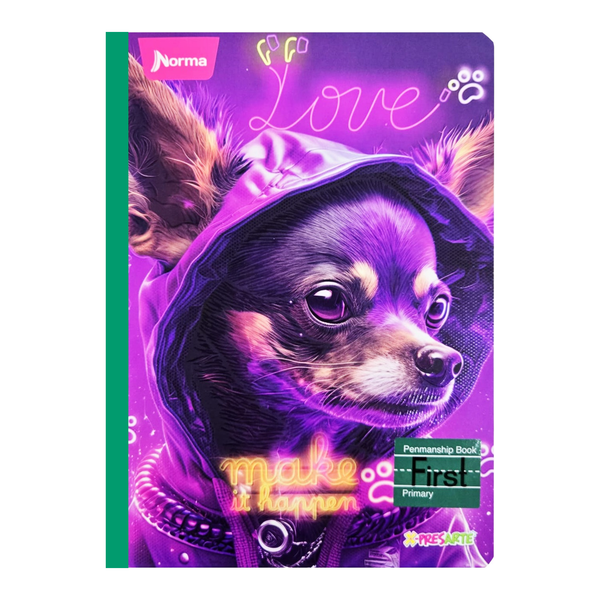 Norma Xpresarte Funky Animales Calligraphy Notebooks - First - Pepe ...