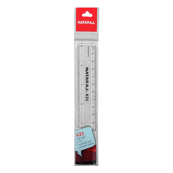 Nataraj 6 inches - 15cm Scale Plastic Ruler - Pepe Ganga Online ...