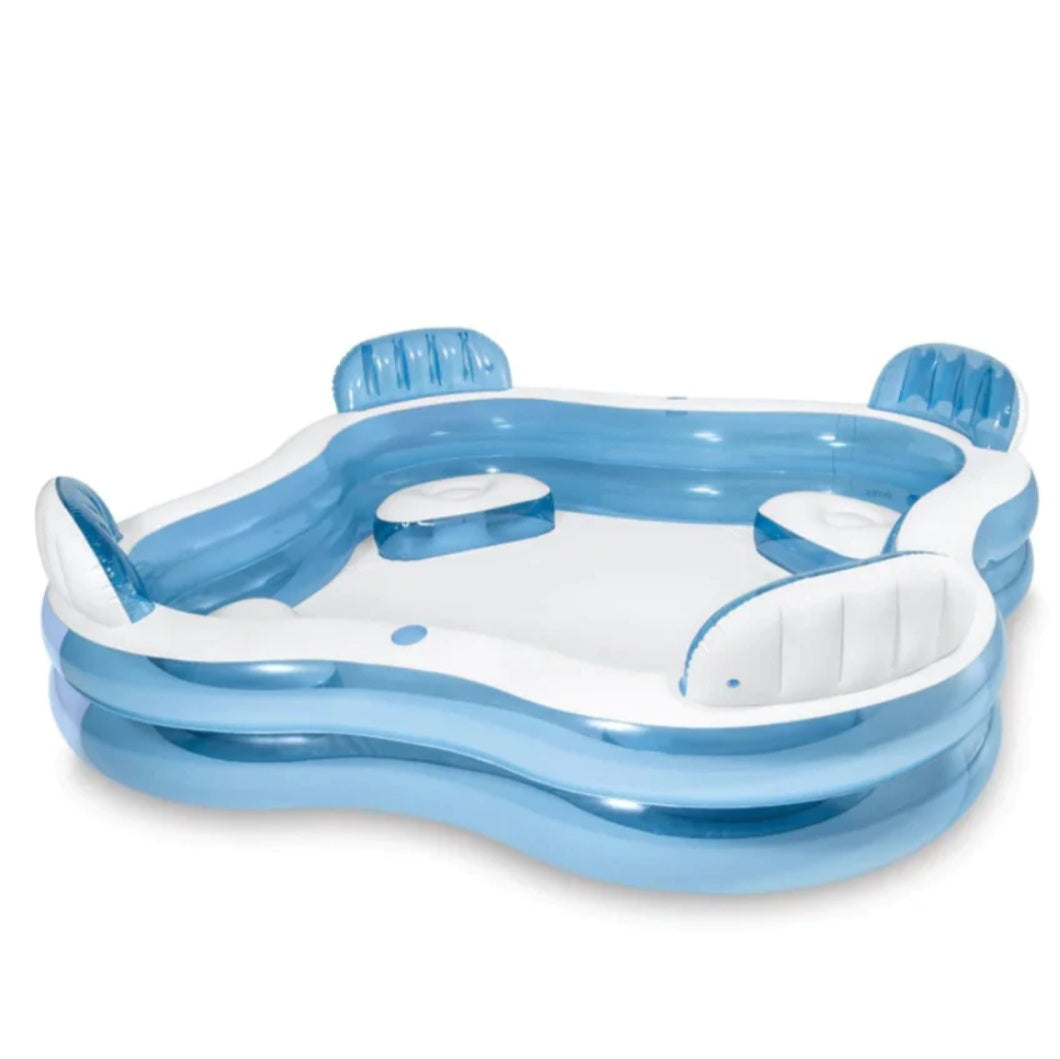 Intex Swim Center® Square Inflatable Family Lounge Pool - Pepe Ganga ...