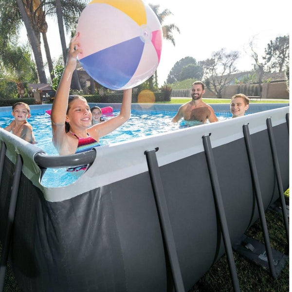 Intex Rectangular Ultra XTR® Frame 32' x 16' x 52" Above Ground Pool w ...