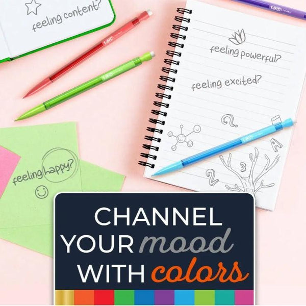 BIC Color Cues - 10 Pcs. Mechanical Pencils #2 - Pepe Ganga Online ...