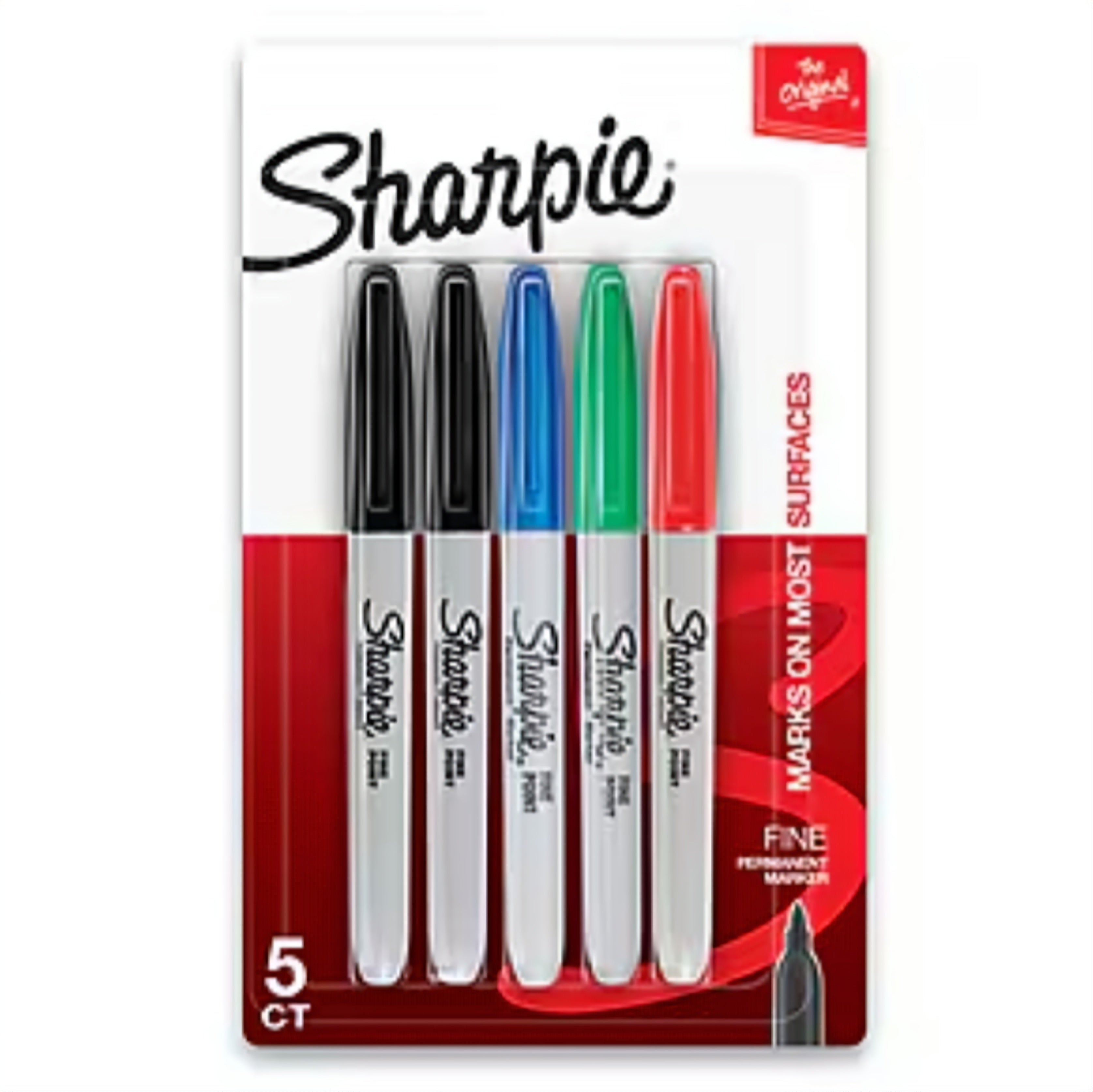 Sharpie - Fine Point Permanent Marker 5 Colors - Pepe Ganga Online ...