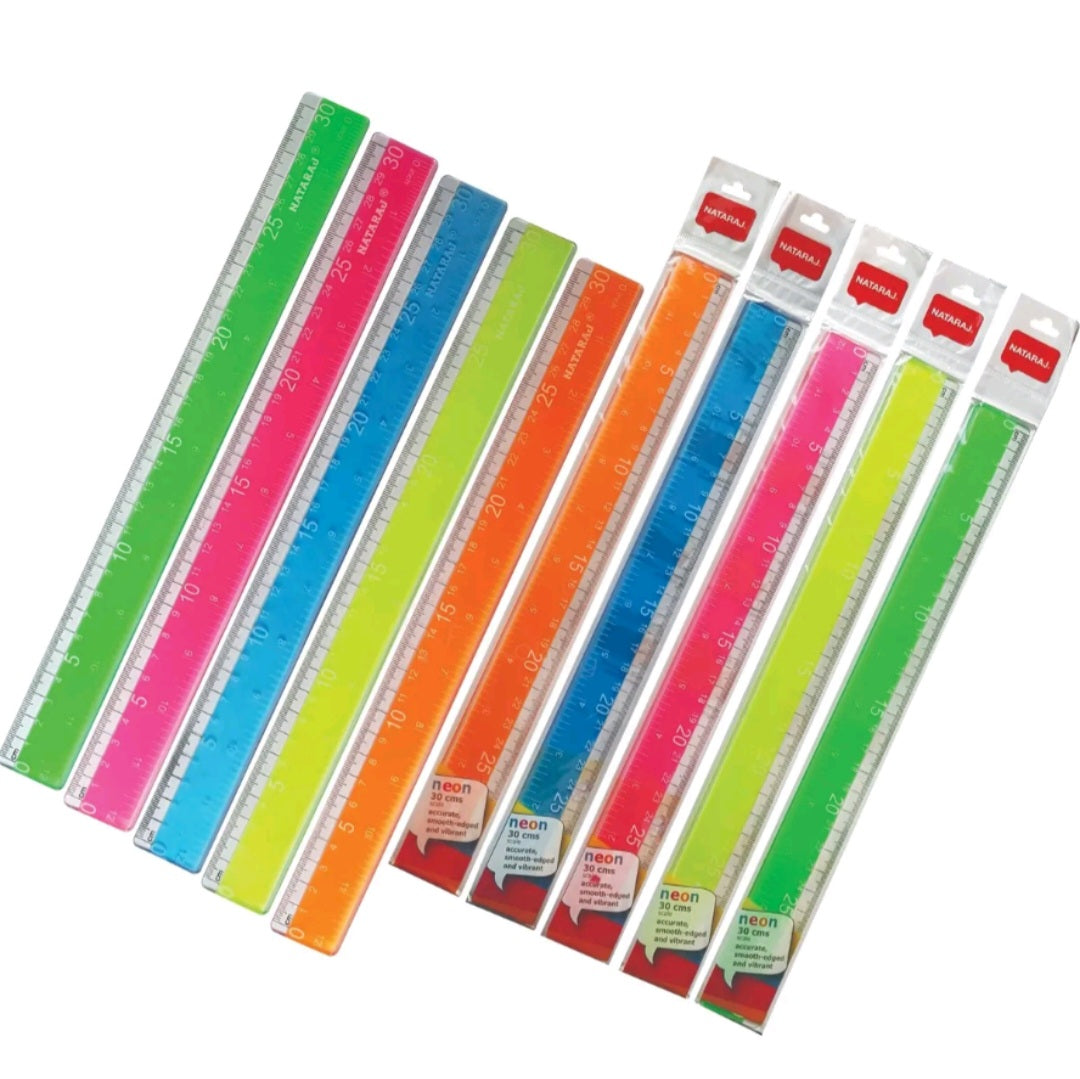 Nataraj 30cm Scale Plastic Ruler - Pepe Ganga Online | Everything for ...