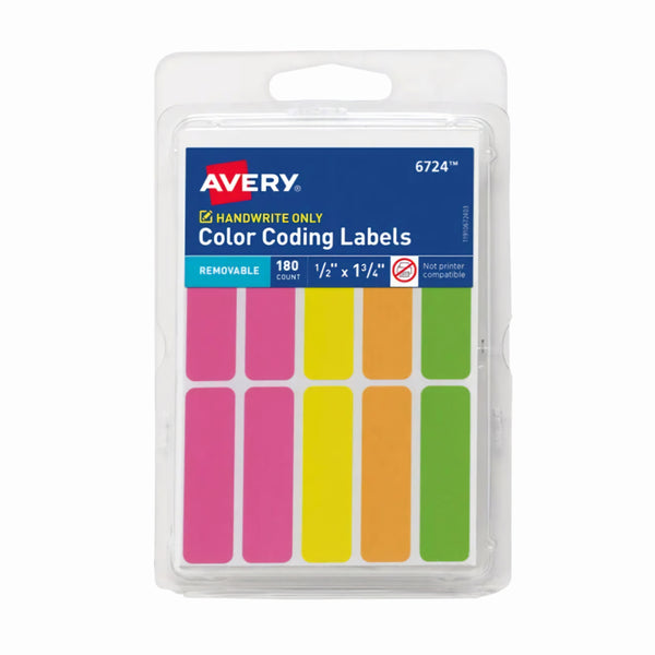 Avery Color Coding Labels - Round or Rectangular - Pepe Ganga Online ...