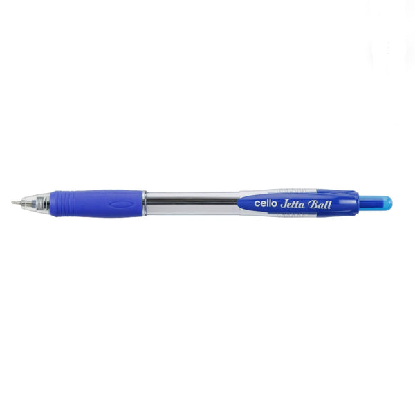 Cello Jetta Ball 4 PK Retractable Ballpoint Pens - Black or Blue - Pepe ...