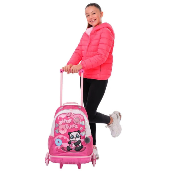 Totto Sweet Panda Set - Backpack, Lunch Box and Pencil Case - Pepe ...