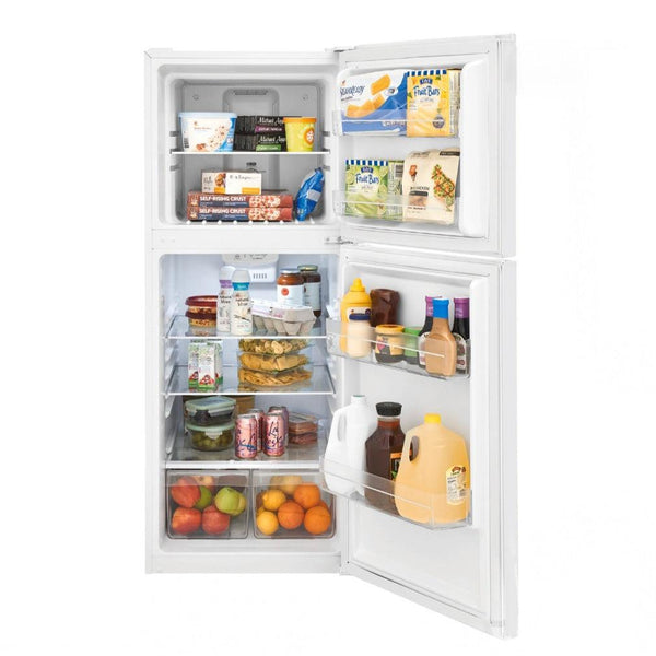 Frigidaire 10.1 Cu. Ft. Top Freezer Apartment-Size Refrigerator - Whit ...