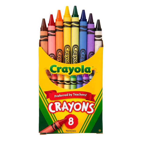Crayola® - 8 Pcs. Crayons - Pepe Ganga Online | Everything for the home