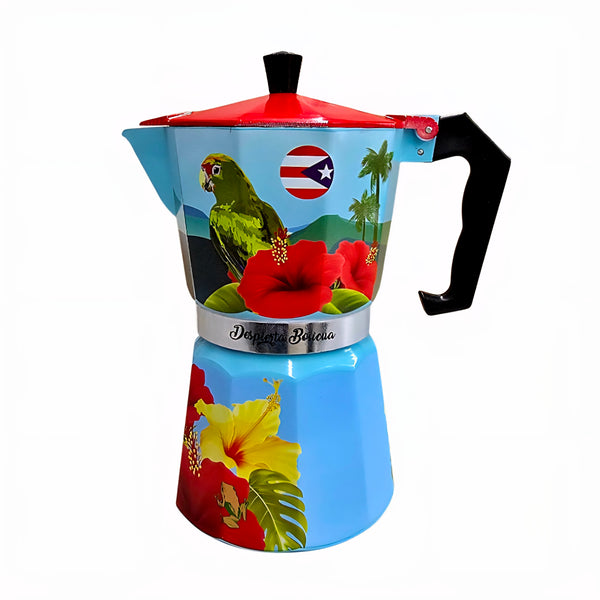 Greca Despierta Boricua - Cotorra y Naturaleza