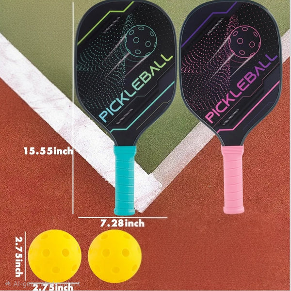 Pickleball 2 Players Paddle & Ball Set