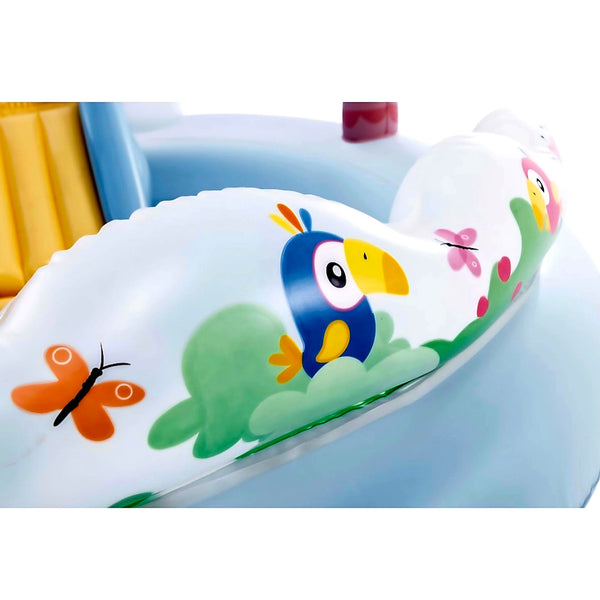 Intex Unicorn Castle Inflatable Play Center w/ Slide