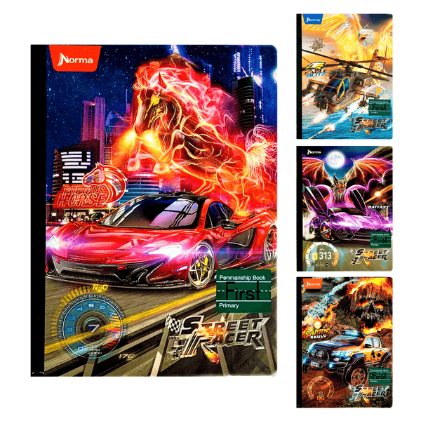 Norma Street Racer Calligraphy Notebooks - First - Pepe Ganga Online ...