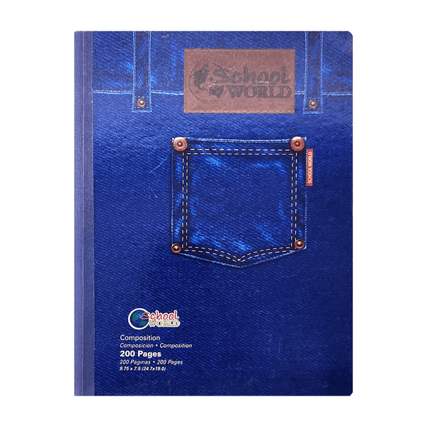School World Notebook, 200 Pages. BUNDLE: 6 x $8.98 - Pepe Ganga Online ...