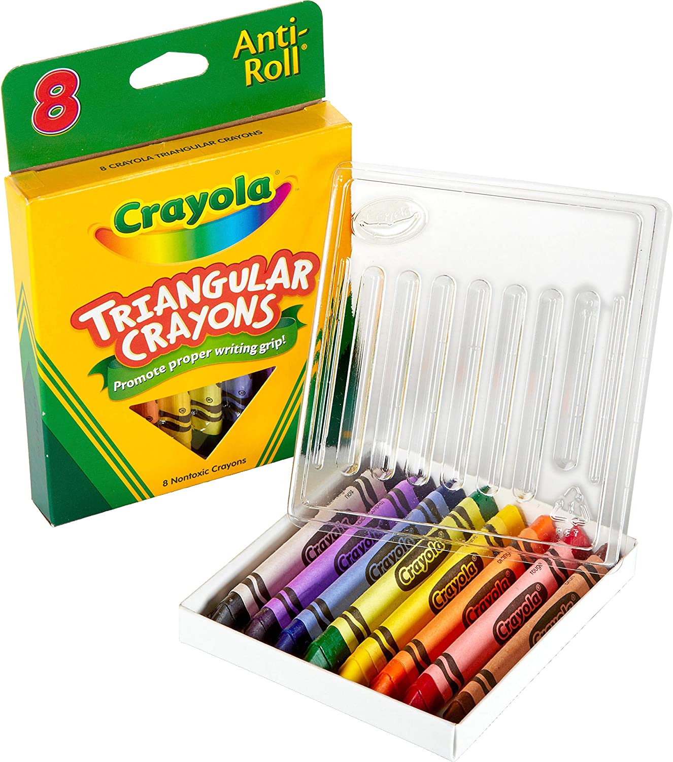 Crayola 8 and 16 Pcs Triangular Crayons - Pepe Ganga Online ...