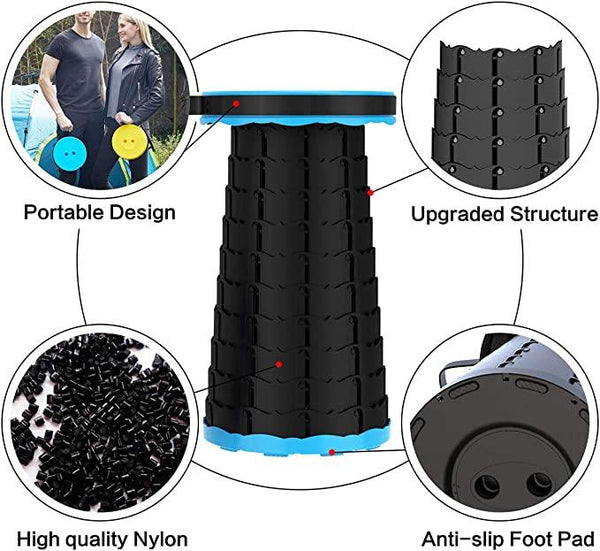 Telescopic Chair (Stool) - Red - Pepe Ganga Online | Everything for the ...