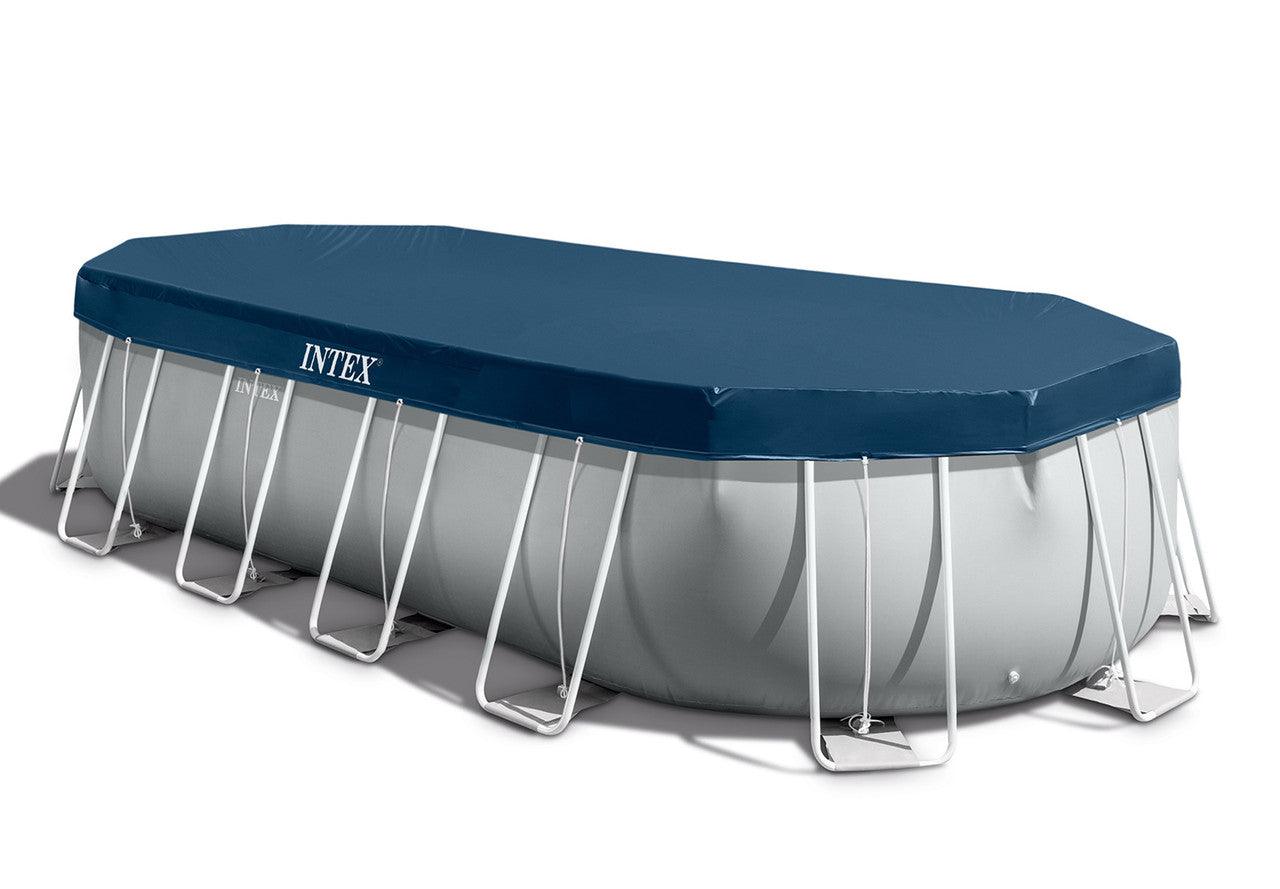 Intex 20ft x 10ft x 48in Prism Frame Oval Pool Set - Pepe Ganga Online ...